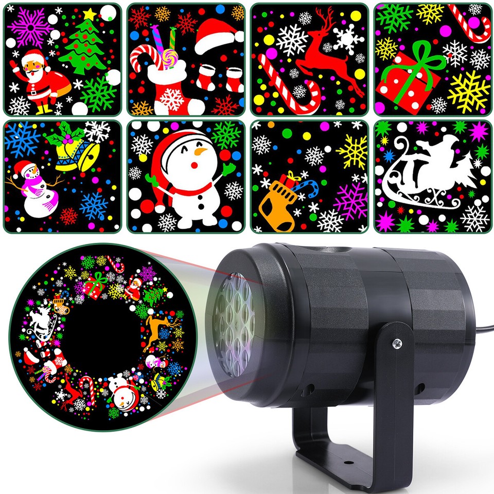Waterproof Moving LED Laser Projector Light Landscape Outdoor Party ...
