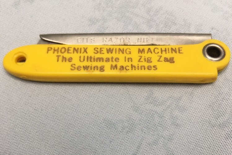 Vintage ~GITS~RAZOR NIFE Blade Knife~ Sewing Advertisement ~ Free ...