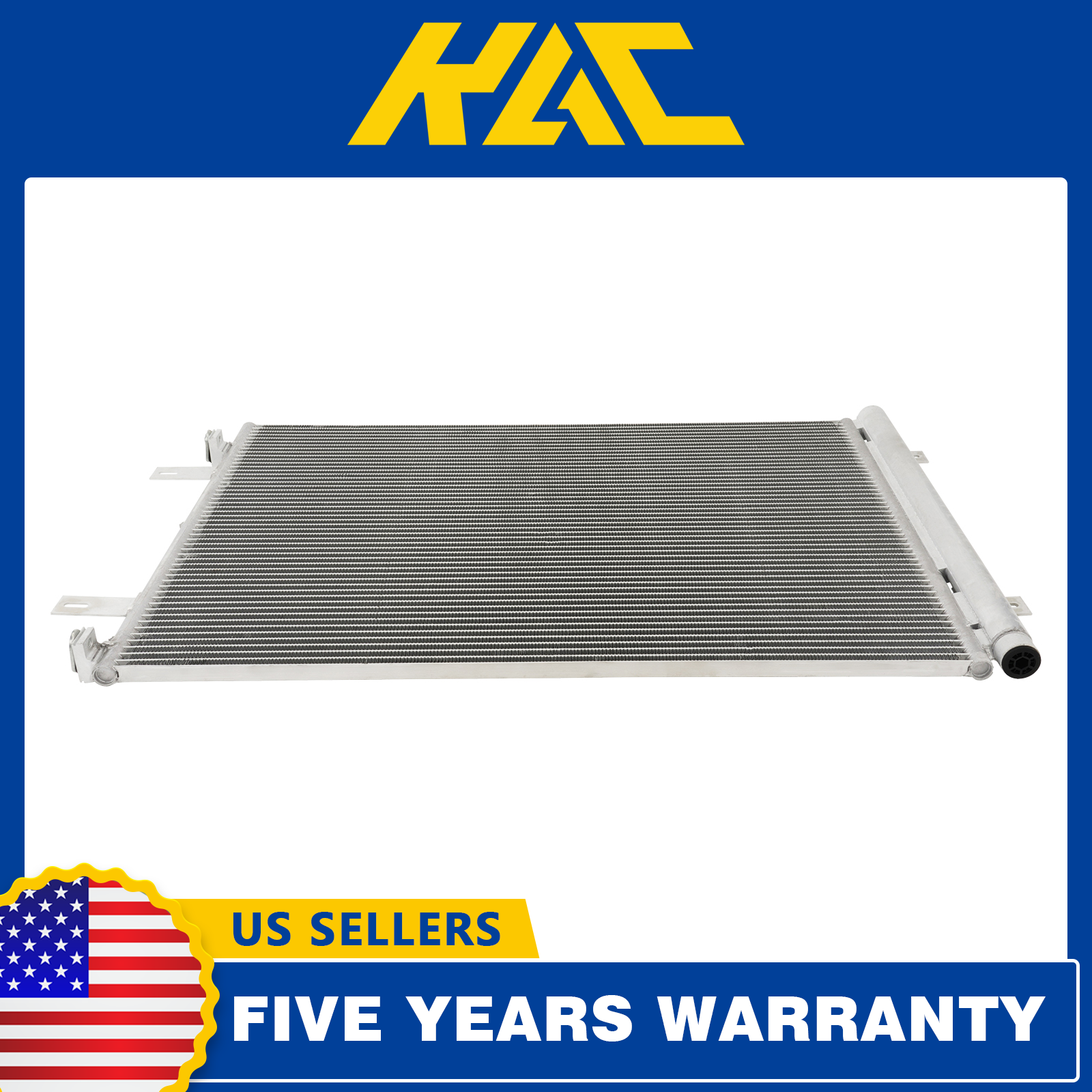 AC Condenser A/C Air Conditioning with Receiver Dryer for Ford F250 ...