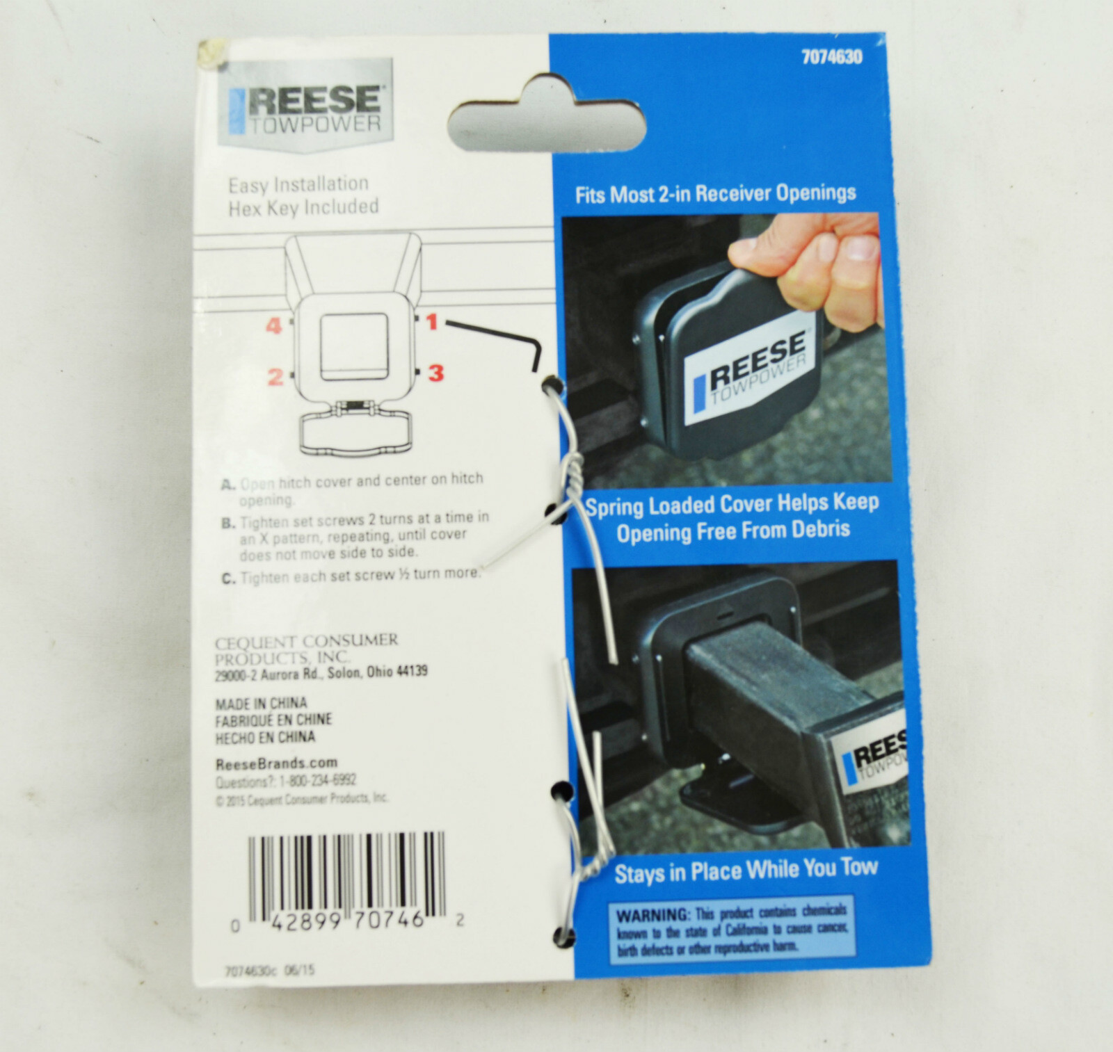 Lot Of 10 Reese Receiver Trailer Tow Hitch Box Tube Cover 2 inch ...