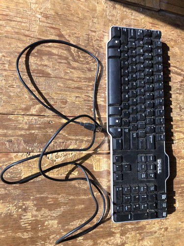 Dell RT7D50 W7658 Wired Keyboard | eBay