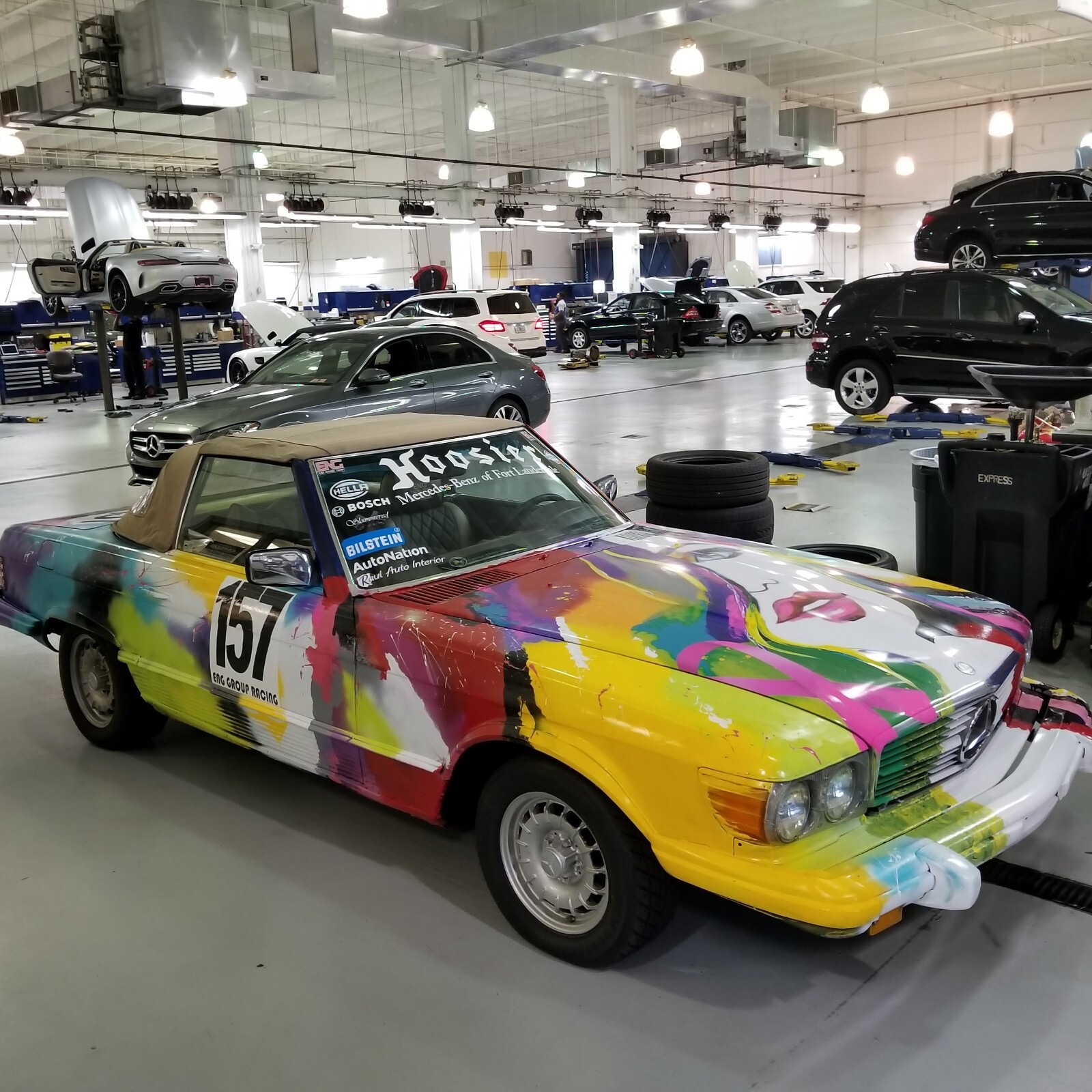 MERCEDES-AMG A2314211512 CARBON-CERAMIC ROTOR L (FRONT LEFT) 63GT C63 ...