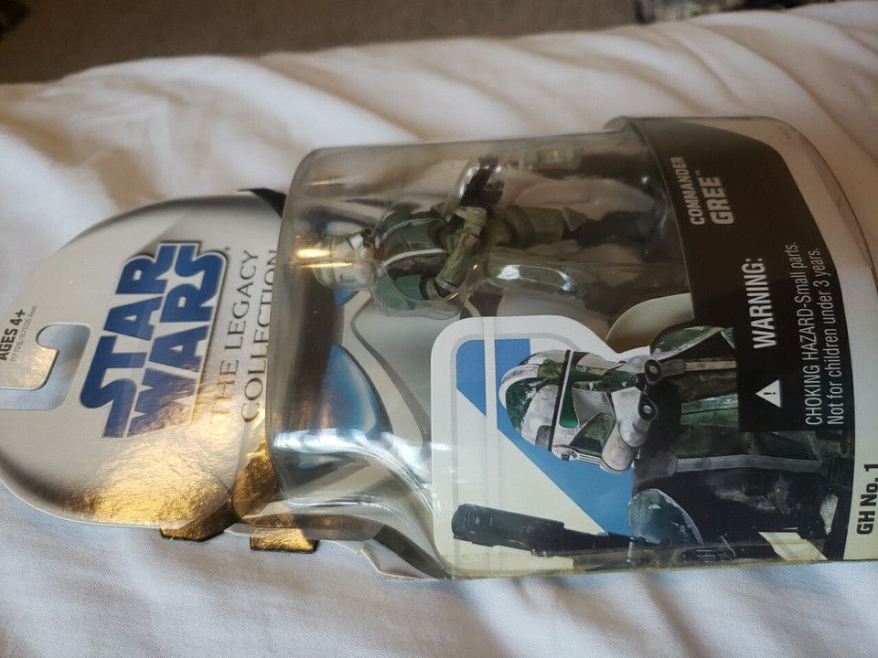 Commander Gree Star Wars 2008 Legacy 3.75” Figure Build A Droid 2009 GH ...