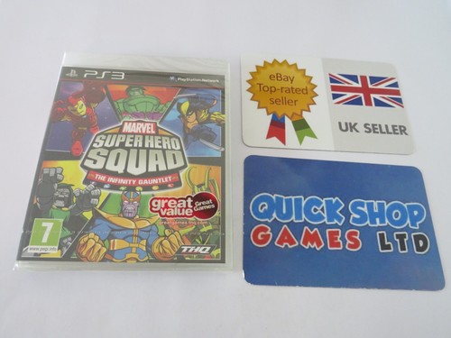 PS3 Marvel Super Hero Squad: The Infinity Gauntlet - PlayStation 3 new ...