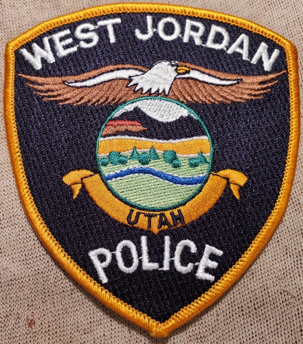 UT West Jordan Utah Police Patch | eBay