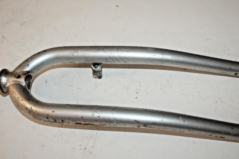 Vintage Chromoly Rigid MTB Bike Fork 26" 11/8" Threaded 175mm Canti ...