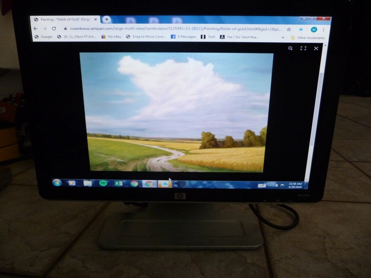 Rk283aa Hp W1907 19inch 1440 X 900 At 60hz Widescreen