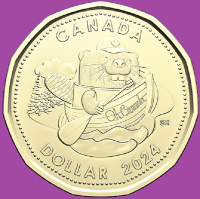 2024 Canada O Canada One Dollar Loonie. Mint UNC. King Charles $1 Loon ...