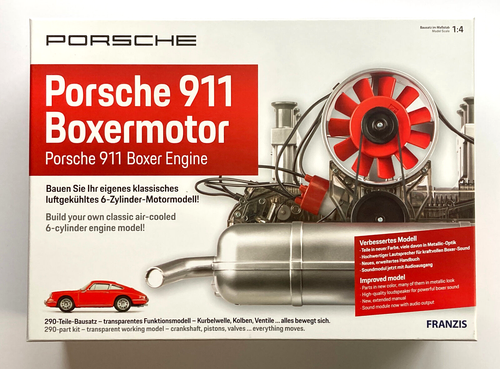 Porsche 911 6 Cylinder Boxer Engine Model Kit 1:4 Scale Franzis Brand ...