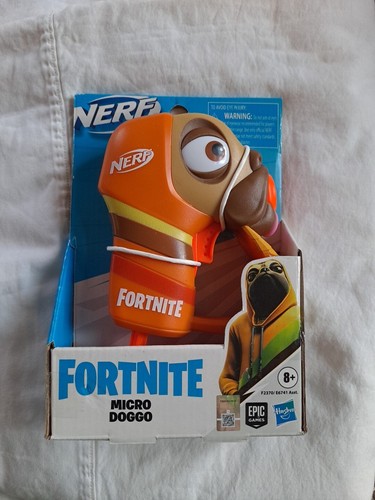 NERF Fortnite Mirco Doggo Dart Gun Hasbro Epic Games DOUG The PUG🔥NEW ...
