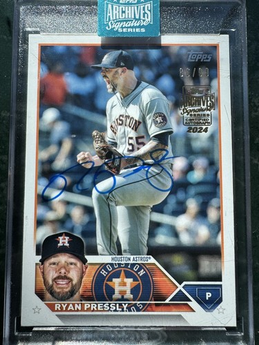 2024 Topps Archives Signatures 2023 Topps #228 on-card auto Ryan ...