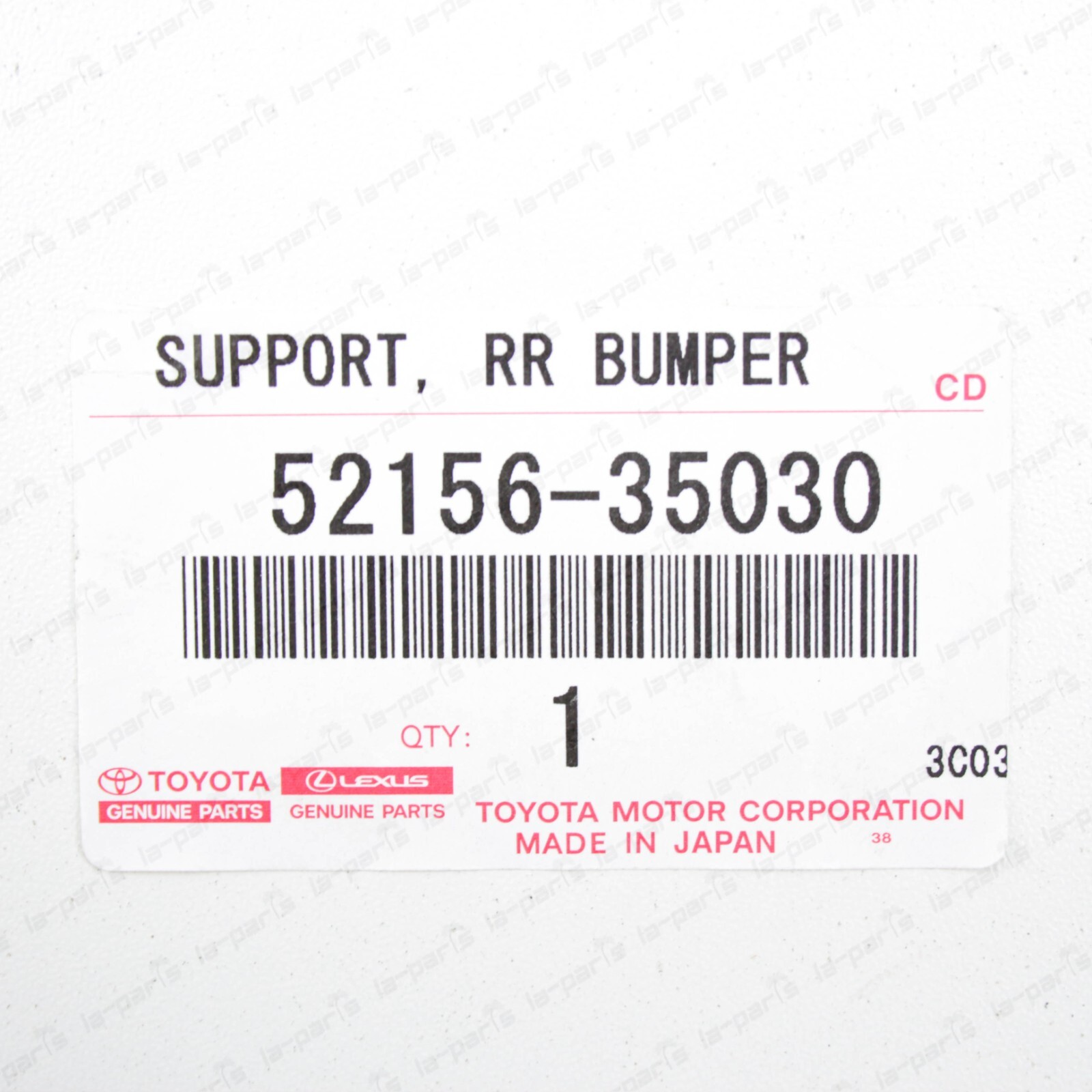 New Genuine OEM Toyota FJ Cruiser Rear Bumper Driver Side Support 52156 ...