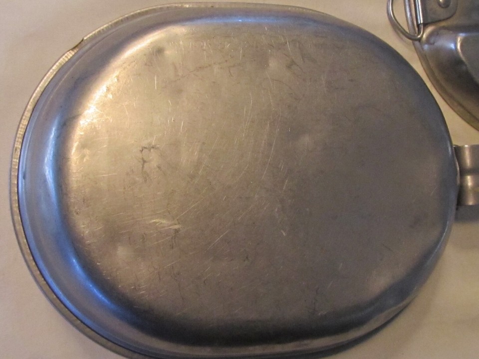 VIETNAM WAR ERA US MILITARY ARMY MARINES MESS KIT MEAT PAN - BY WYOTT ...