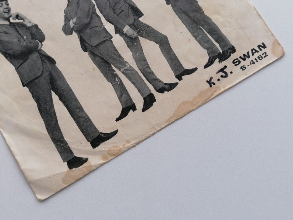 THE BEATLES 1964 USA SWAN 45 SHE LOVES YOU DON'T DROP OUT REC0-ART ...