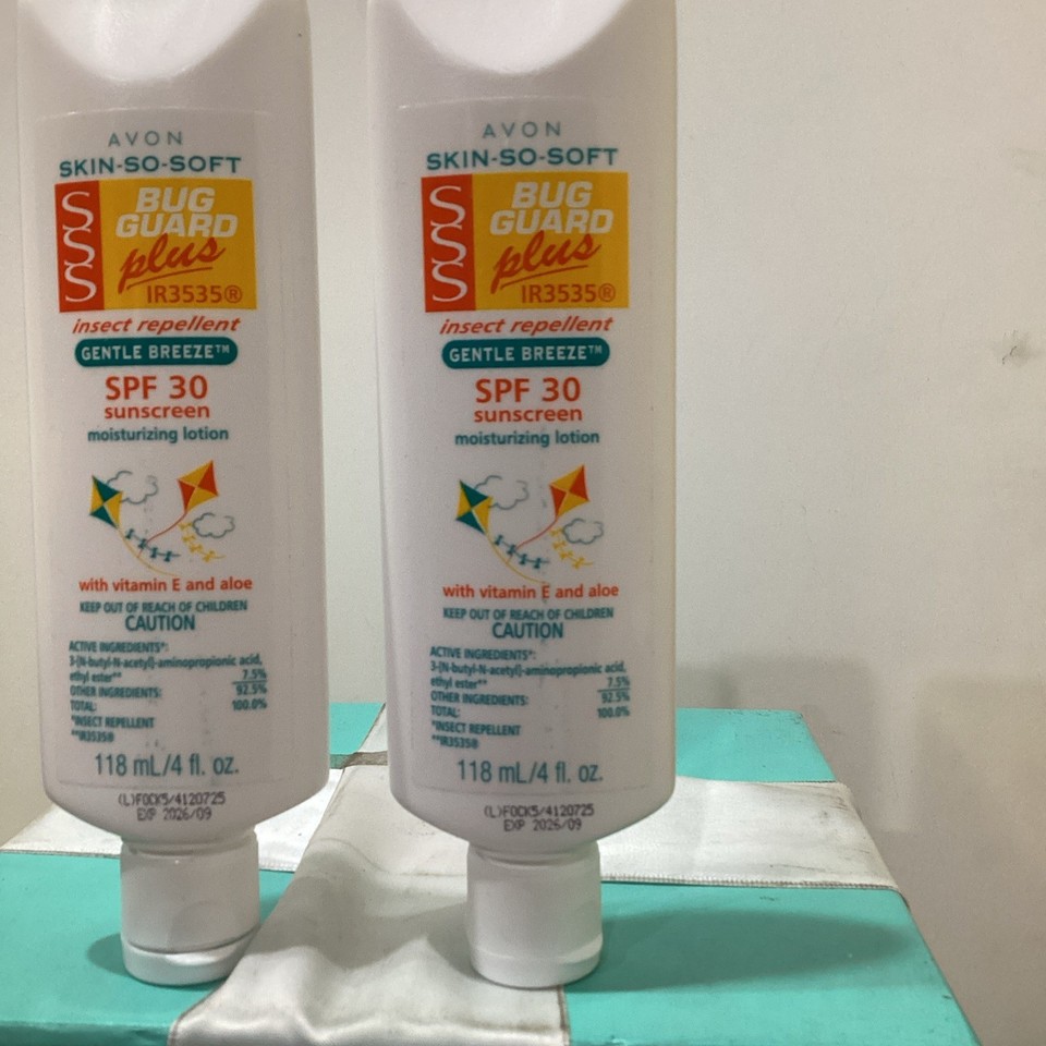 2 Avon Skin So Soft Bug Guard Plus Insect Repellent | eBay