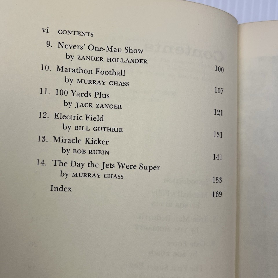 Great Moments In Pro Football by Zander Hollander (1969) NFL, Vintage ...