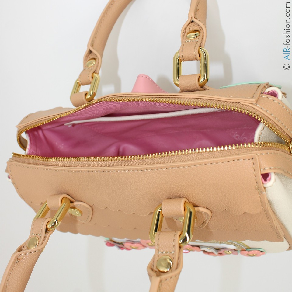 Braccialini creative designer leather House shaped bag purse handbag ...