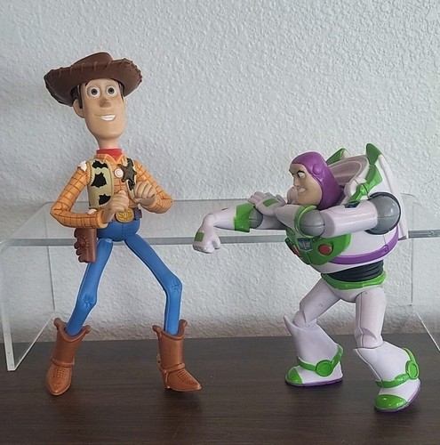 Toy Story 7" Woody & 5" Buzz Lightyear Mattel Disney Pixar Action ...