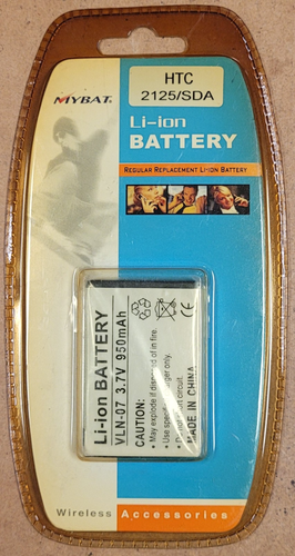 New MYBAT Battery - 950mAh - Replaces HTC Faraday / 2100 / Cingular ...