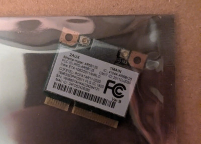 Genuine Atheros AR5B125 802.11n Mini Card Transceiver WLAN WiFi | eBay