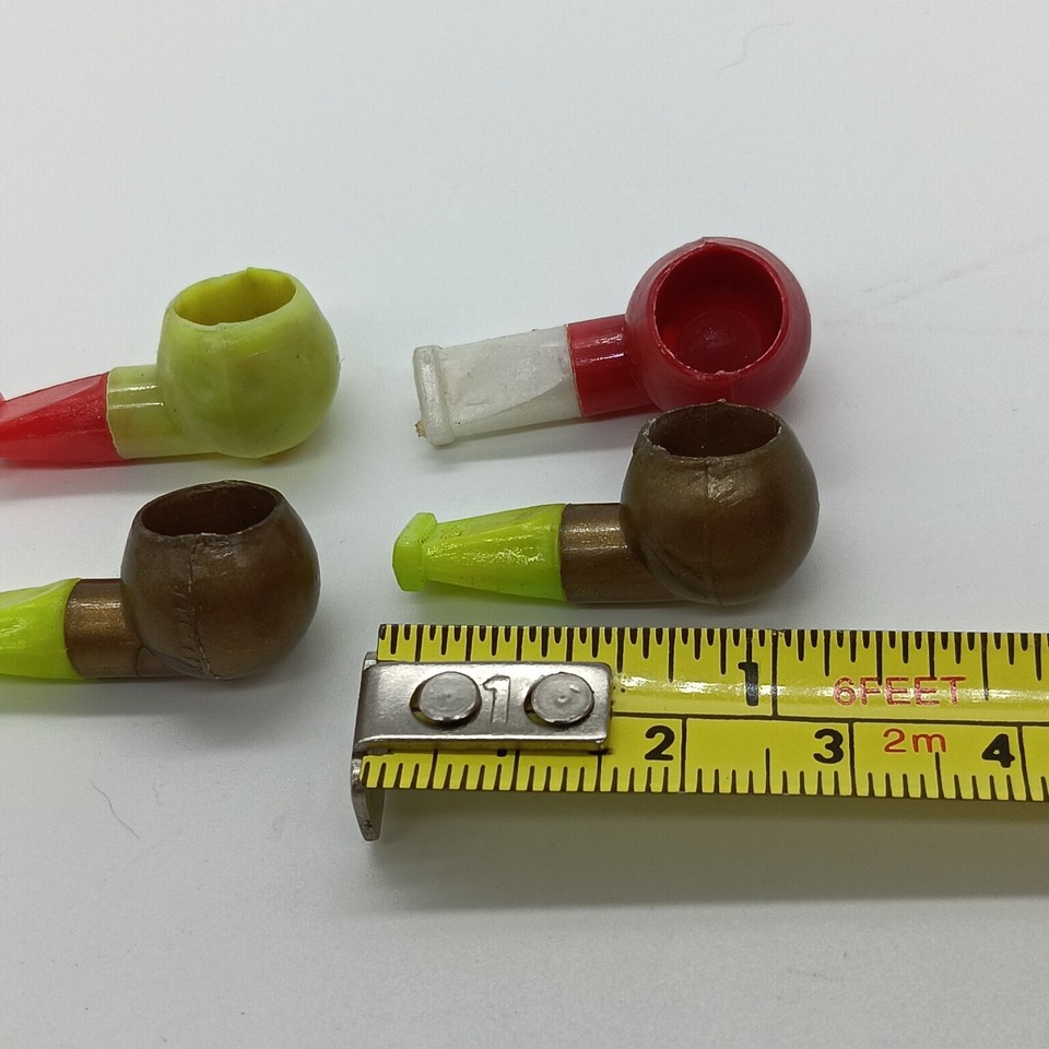Smoking Pipe Mini Toy Lot Charm Cracker Jack Gumball Machine Prize Vtg ...