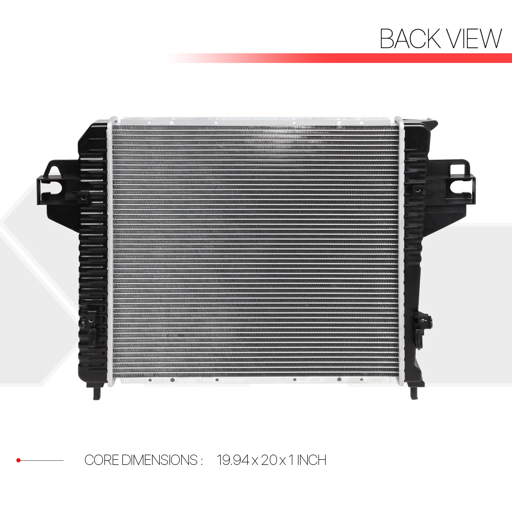 Aluminum Core Radiator OE Replacement for 02-06 Jeep Liberty 3.7L 3.7 ...