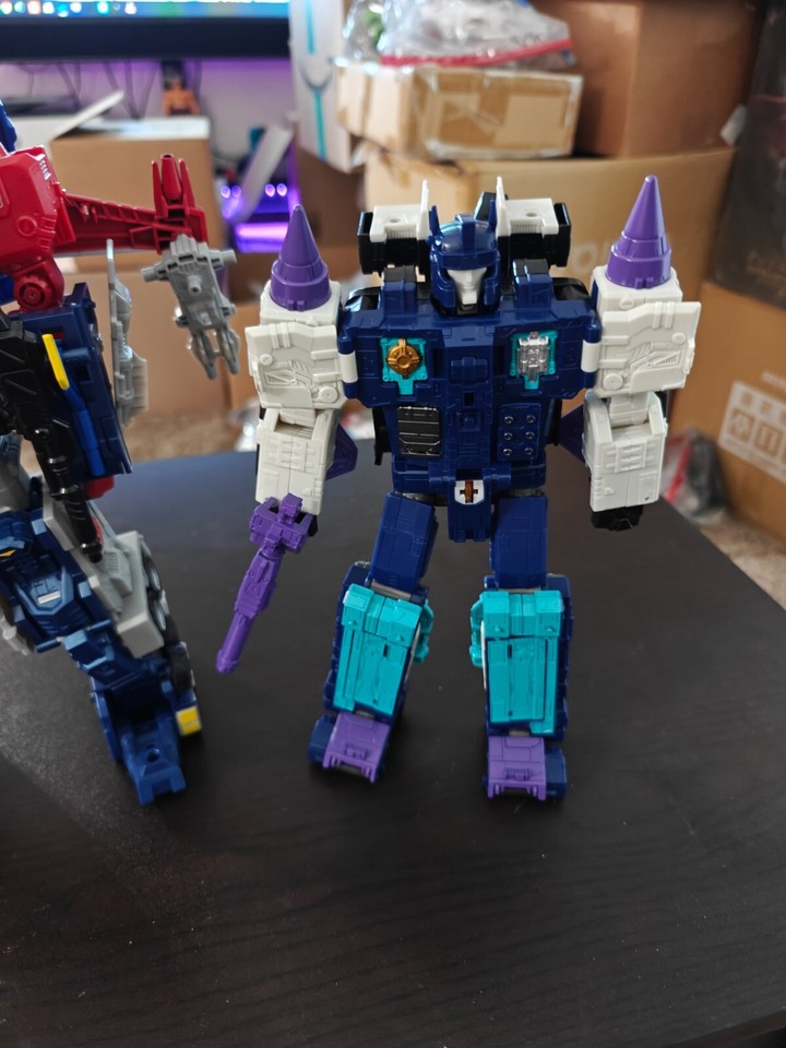 Transformers Super Ginrai and Godbomber (Powermaster Optimus Prime ...