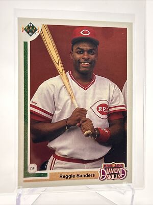 1991 Upper Deck Final Edition Reggie Sanders Card #11F Mint FREE ...