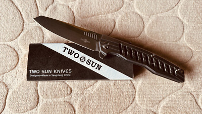 TWOSUN TS16 M390 BLADE TITANIUM HANDLE DISCONTINUED NEW IN BOX US ...