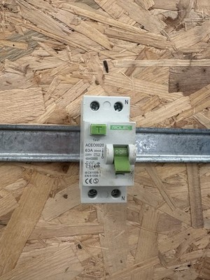 ROLEC 6 AMP CURVE C 6kA 100mA DOUBLE POLE RCBO TYPE AC ACEQ0040 | eBay