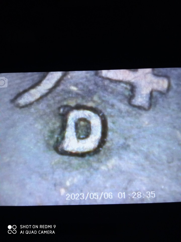 1949-D 1C RD Lincoln Cent con visibles fallas y errores anverso y ...