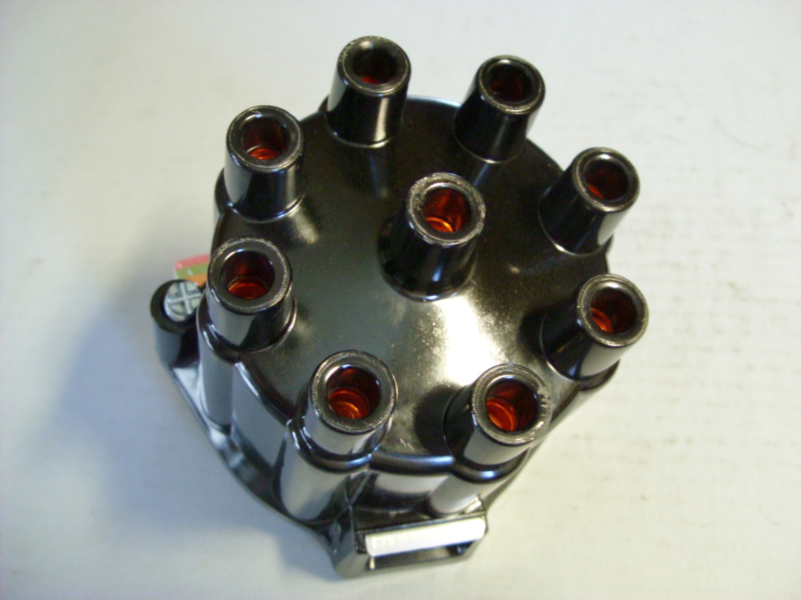 1957-74 Chevrolet V8 Distributor Cap & Rotor Set Copper Contacts ...