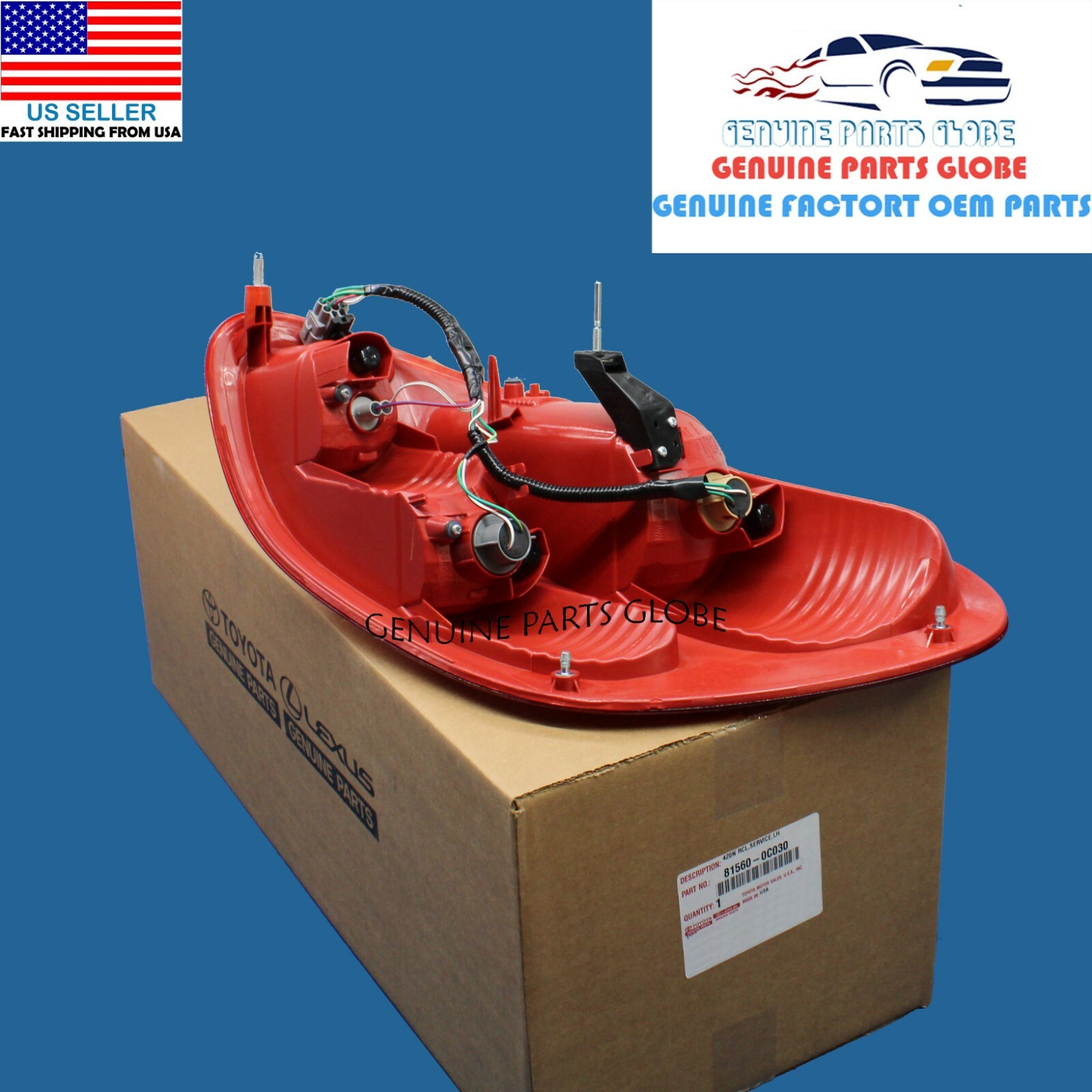 GENUINE TOYOTA 03-06 TUNDRA STEPSIDE RIGHT PASSENGER TAIL LIGHT LAMP ...