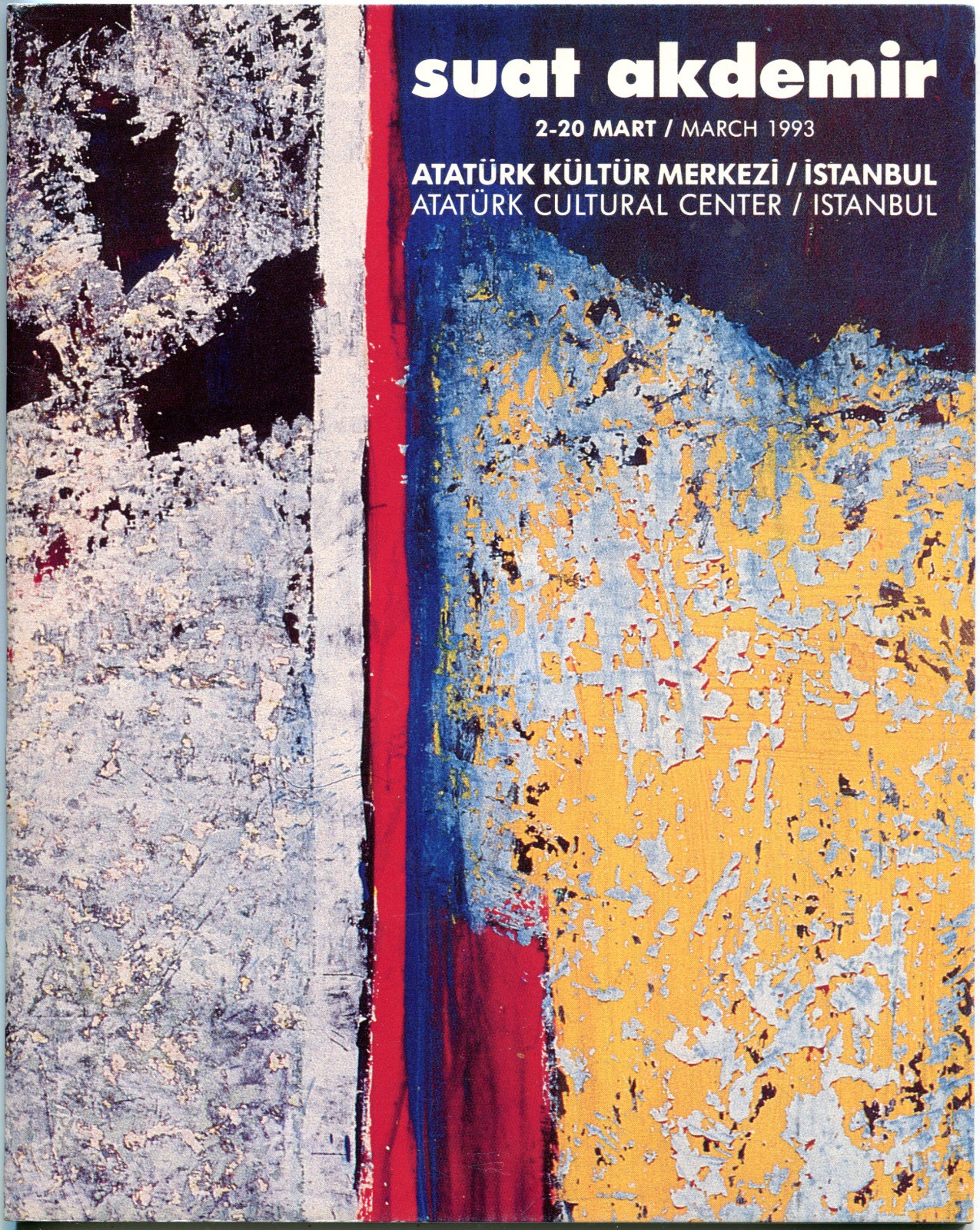 Suat Akdemir. Ataturk Cultural Center, 1993 | eBay