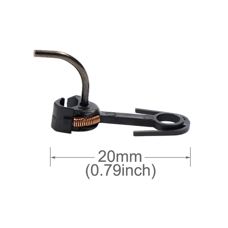 12pcs Model Couplers HO scale 1:87 Model Train Knuckle Spring Coupler ...