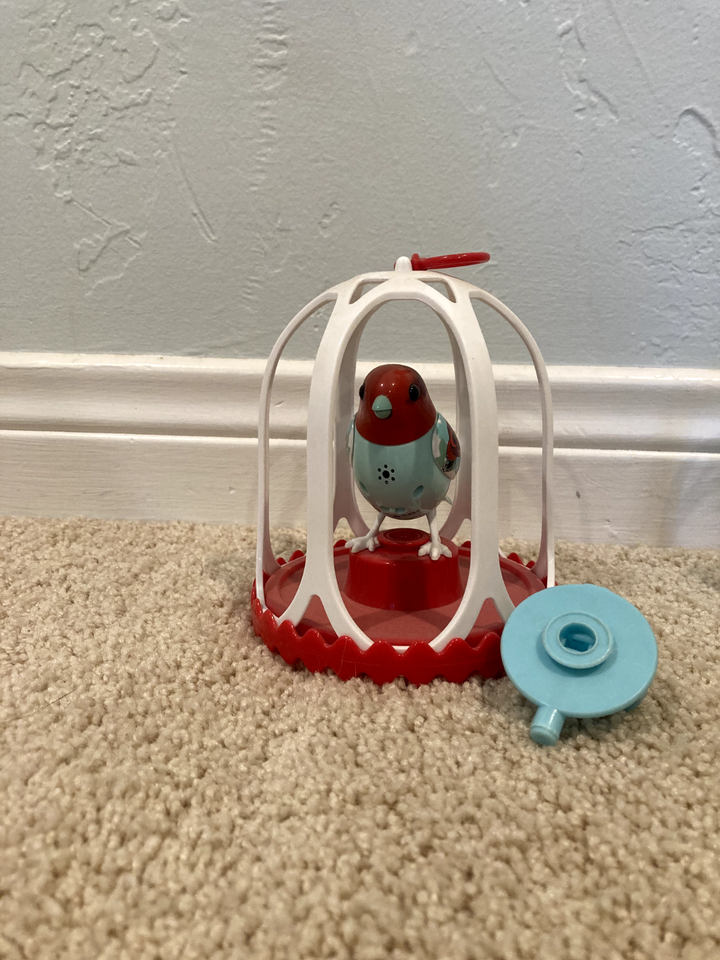 Digi Bird Living The Tweet Life w/Cage Bird Whistle Sing/Tweet Solo/In ...