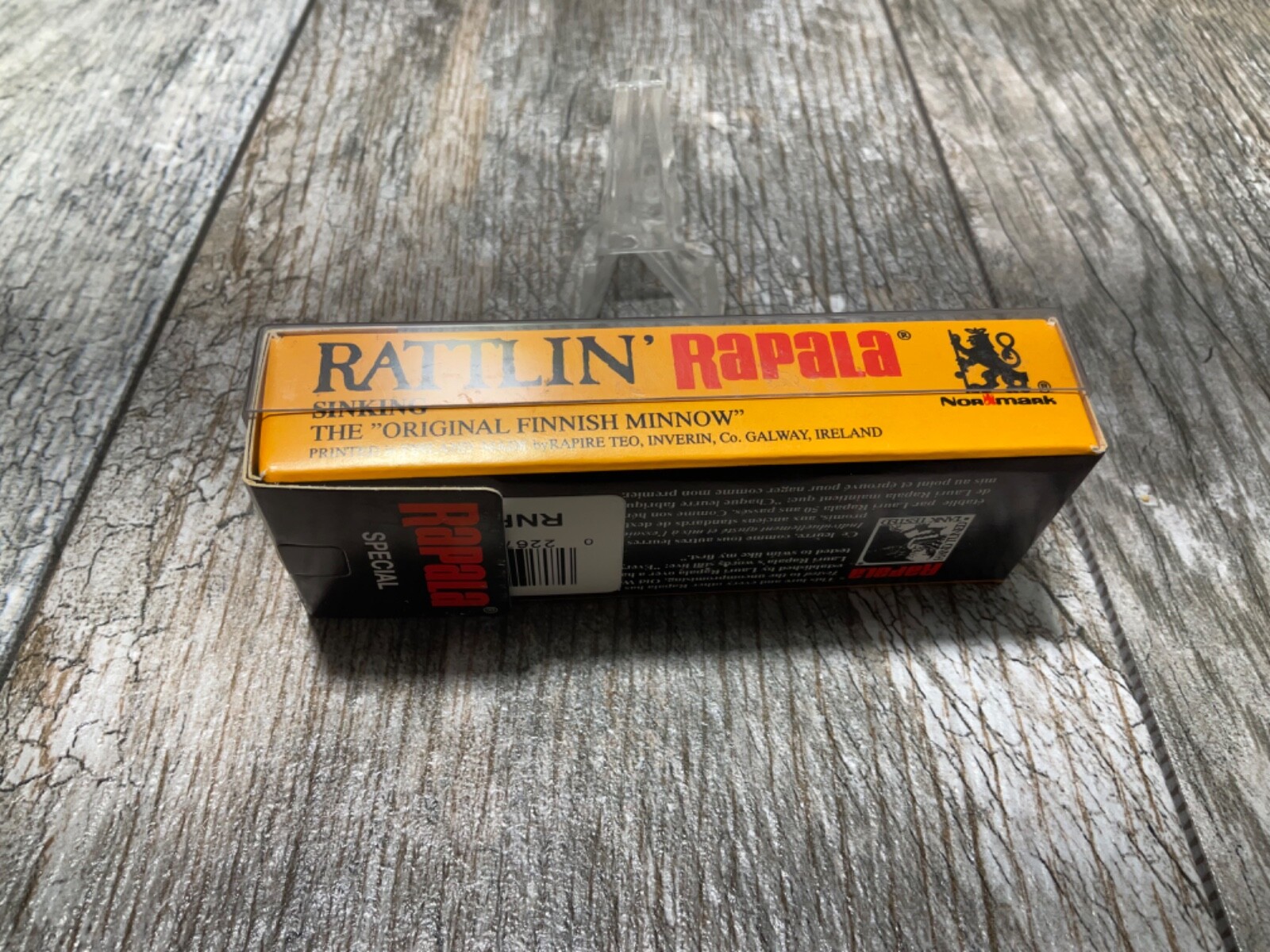 Rattlin Rapala Fishing Lure Advertising 3m BSE Red Head Rnr07 RH for ...