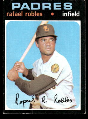 1971 Topps Rafael Robles #408 San Diego Padres Baseball Card | eBay
