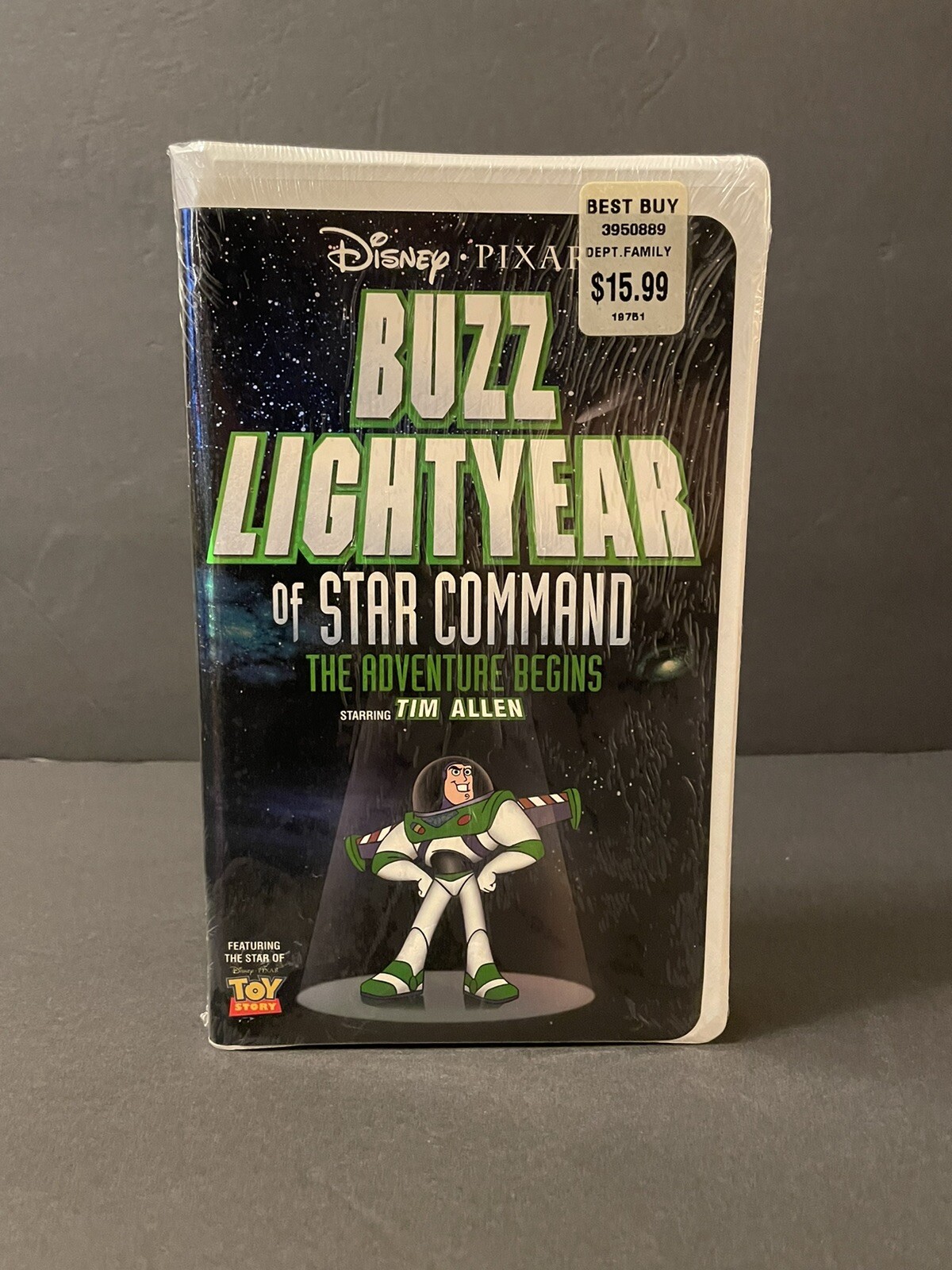 Buzz Lightyear of Star Command: The Adventure Begins (VHS, 2000) for ...