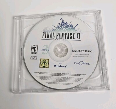 Final Fantasy XI PC CD Rom (Disk 3&4) | eBay
