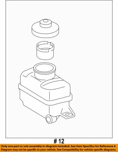 47220-48190 Toyota Reservoir assy, brake master cylinder 4722048190 ...