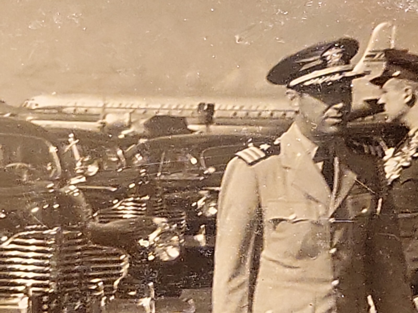 Unpublished Candid Photo WW2 General & smiling Mrs. Douglas Macarthur ...