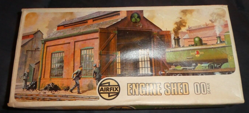 OO Scale, Airfix, Engine Shed Kit #208 Vintage RARE OPEN Box | eBay
