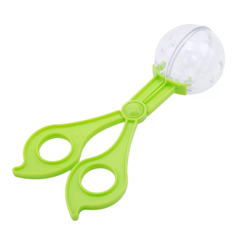 Portable Transparent Insect Catcher Scissor Indoor Outdoor Kids Fish ...