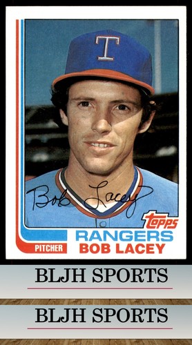 1982 Topps #103 Bob Lacey Texas Rangers (see pics)(1B9) | eBay