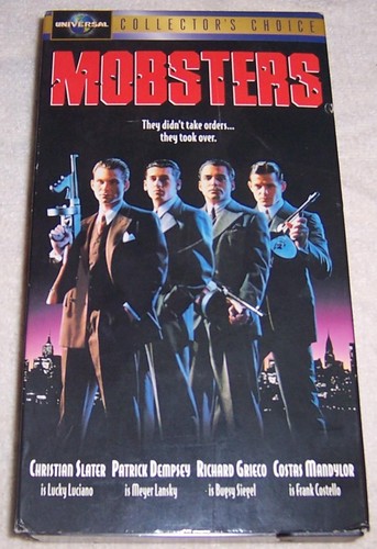 Mobsters VHS Video Christian Slater Patrick Dempsey 96898112932| eBay