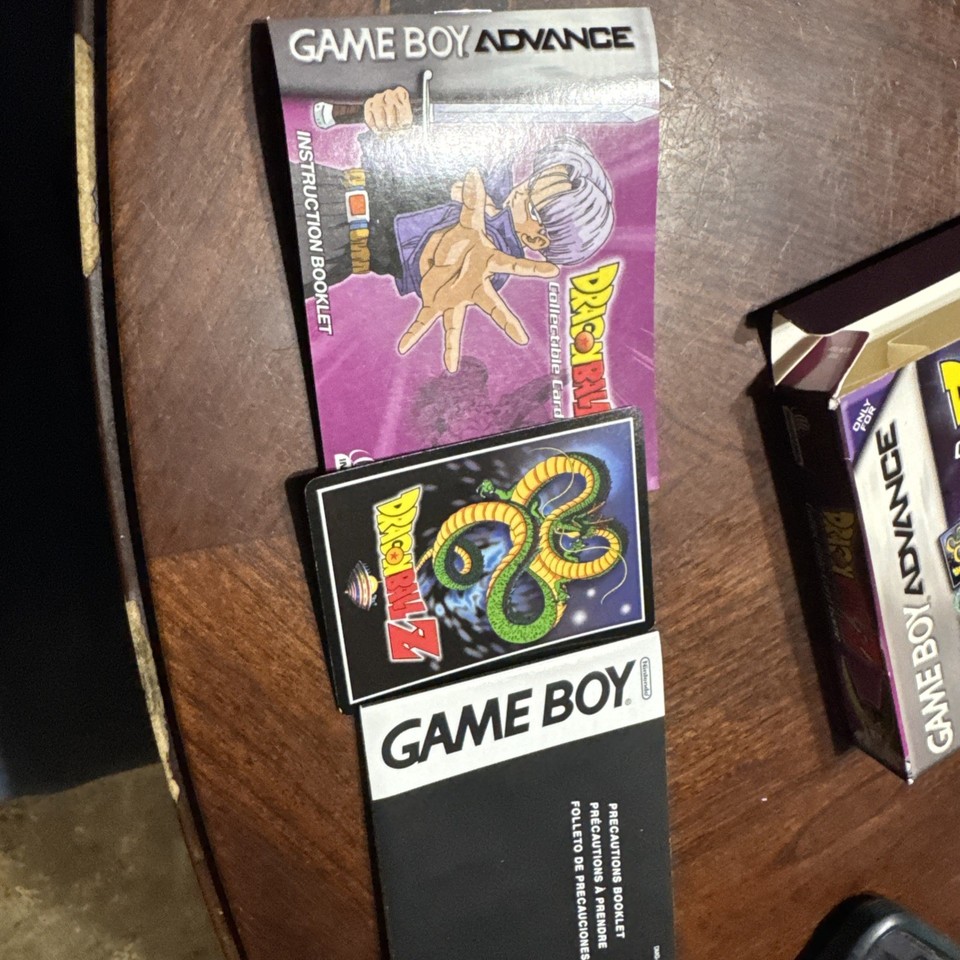 dragon ball z collectible card game gba Cib | eBay