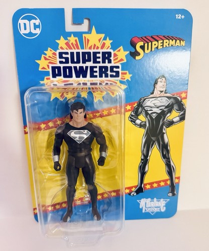 Return Of Superman CHASE McFarlane Toys DC Super Powers Black Suit | eBay