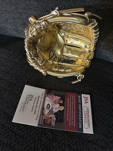 Ryne Sandberg Signed Mini Rawlings Gold Glove Autograph JSA ...