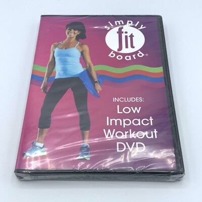Simply Fit Board - Low Impact Workout DVD (NO BOARD) Exercise Fitness ...
